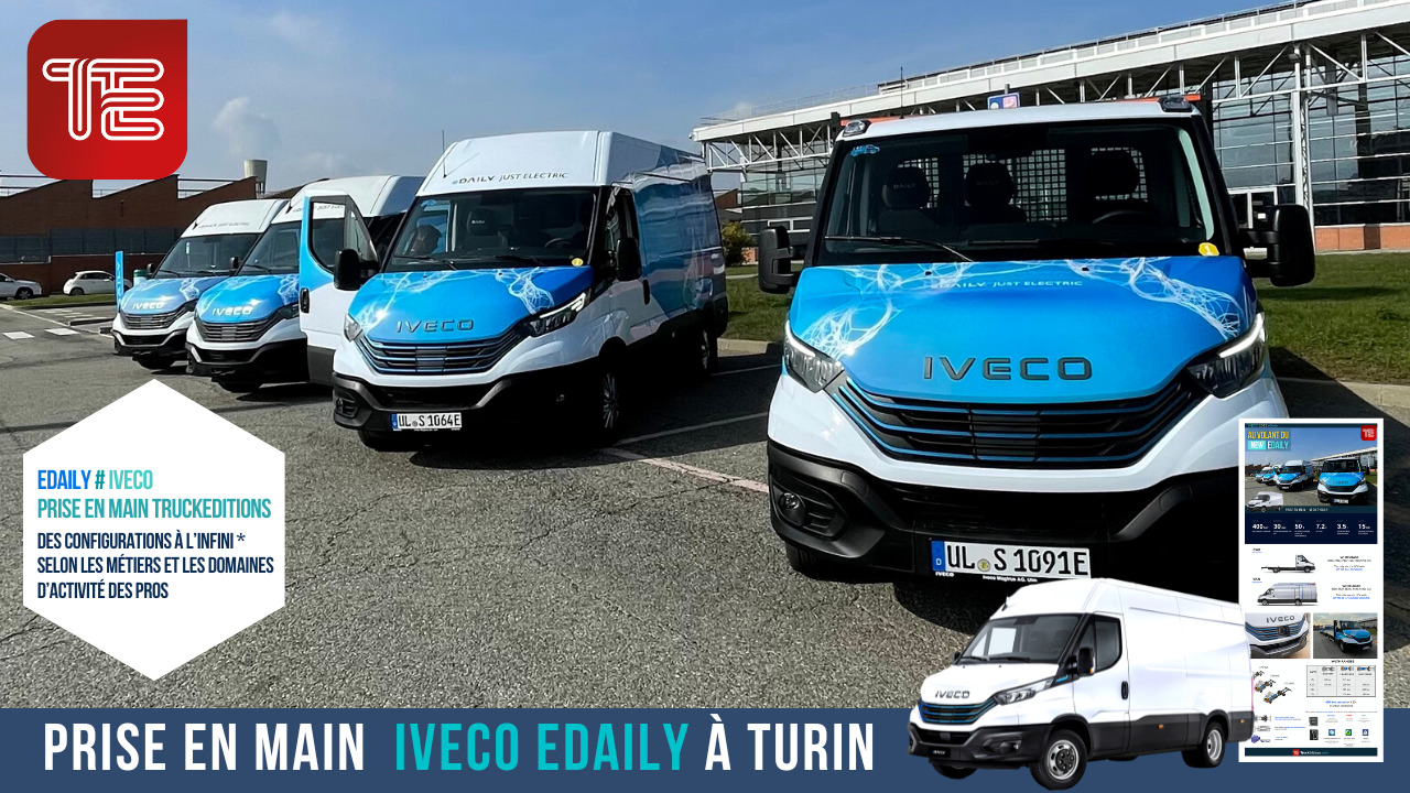 Prise en main du nouvel eDAILY en mode zéro émission - Truckeditions