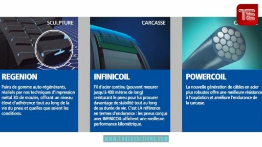 Michelin 2025 : des pneus poids lourds repensés pour un TRM plus sobre ...